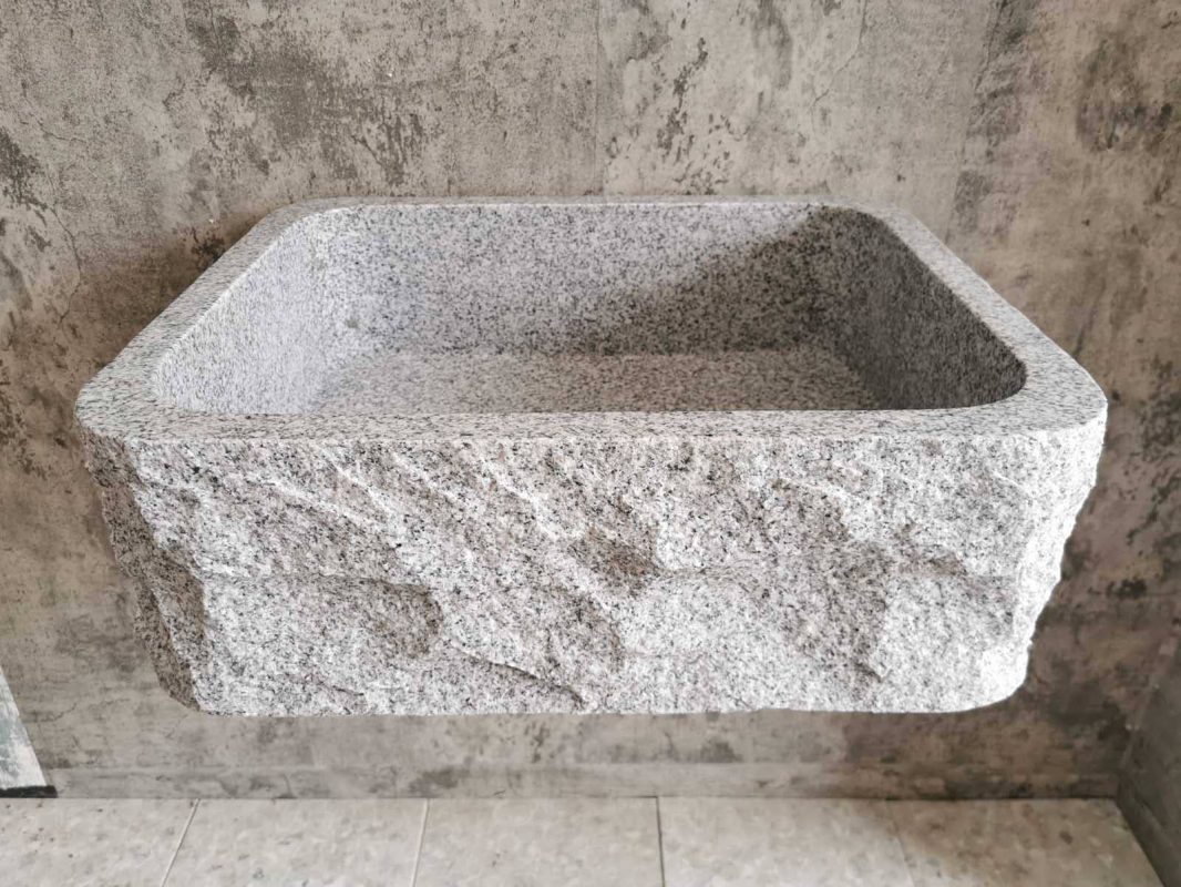Vanjski Granitni Sudoper Dimenzija 50 X 40 Cm | ROCKAMEN